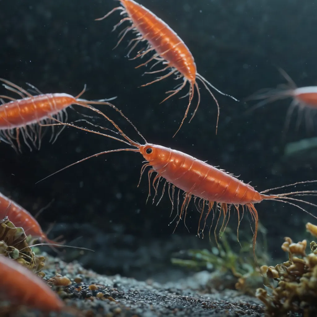 Examining the Diet of Krill in Marine Ecosystems
